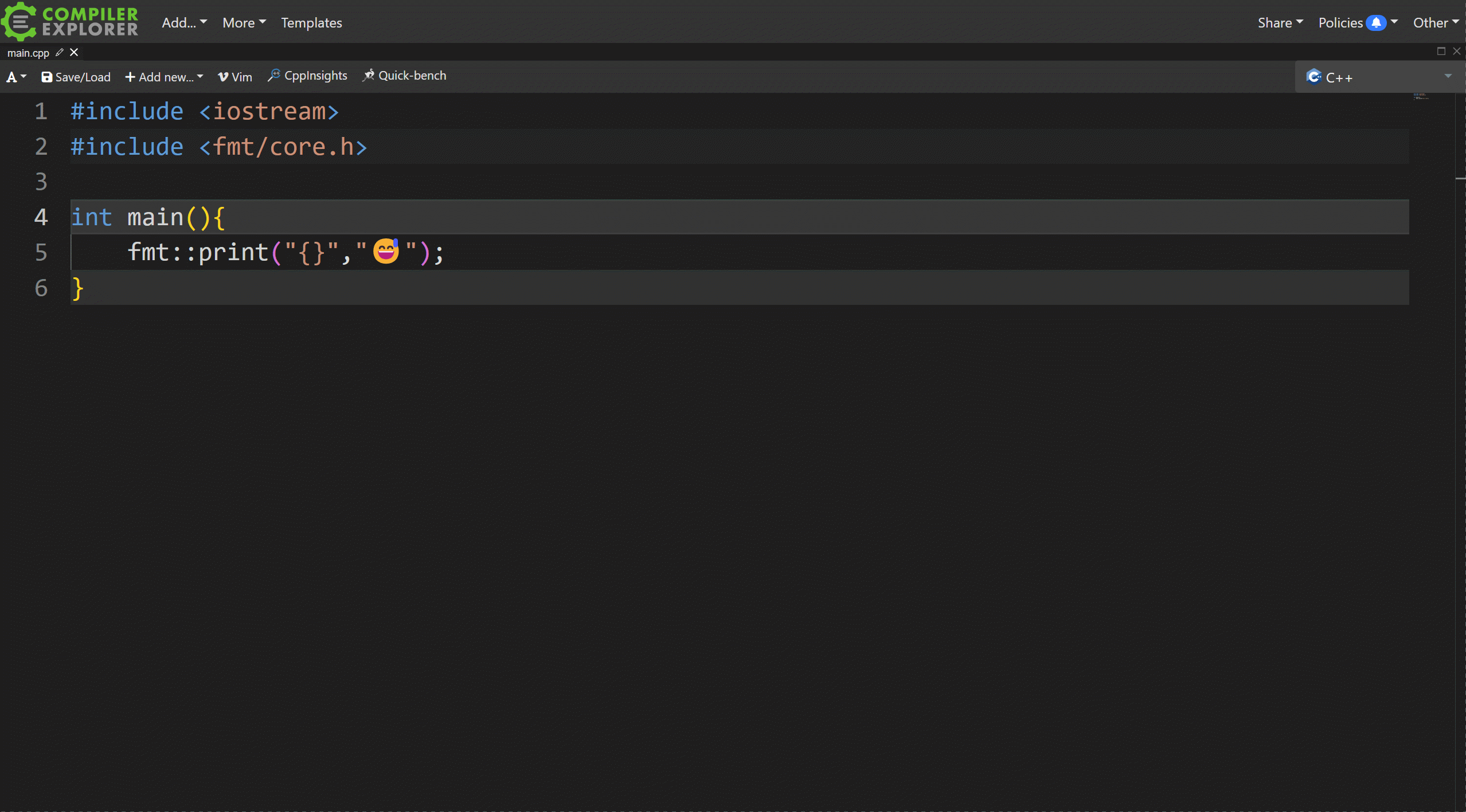 godbolt 使用文档 | Loser HomeWork